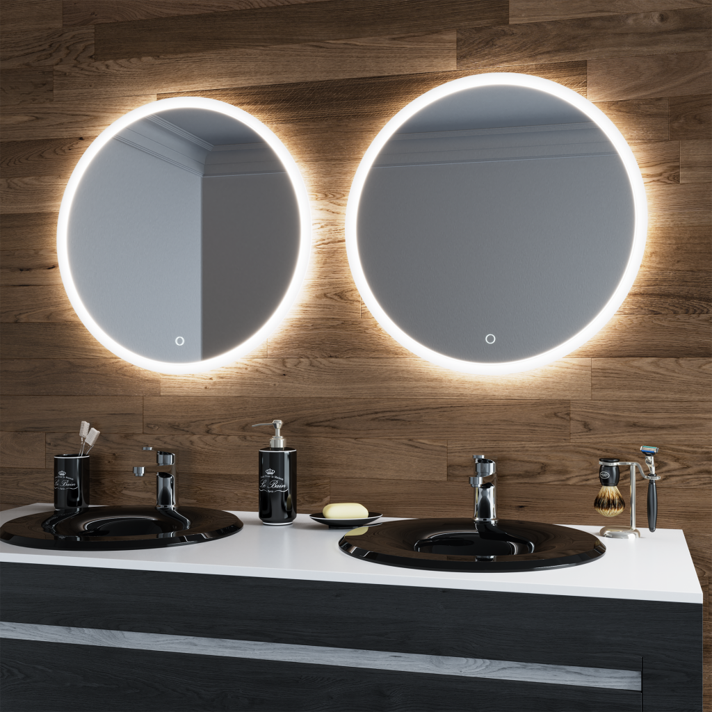 Espelho Etna Round - Biselarte